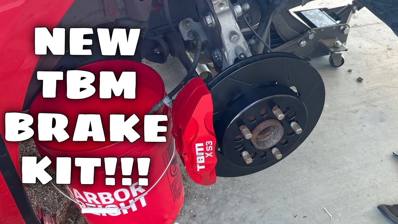 Installing my NEW TBM BRAKE KIT!!!! - YouTube