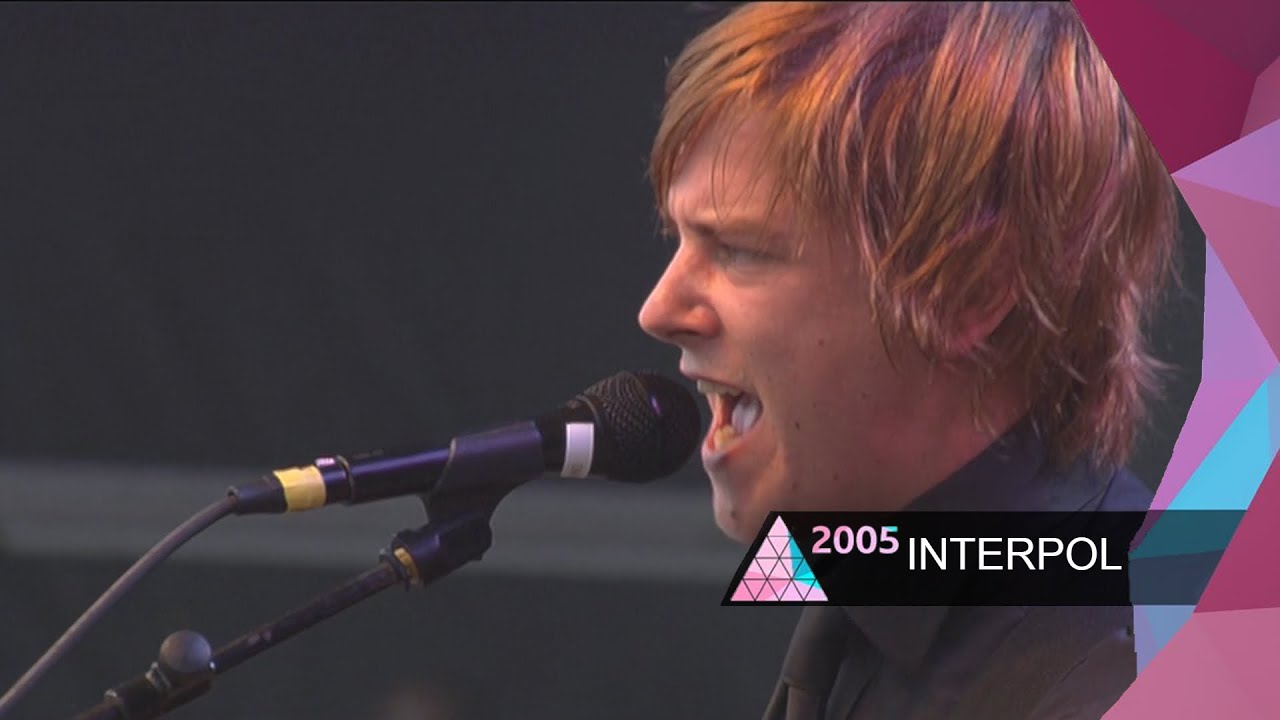 Interpol - Live at Glastonbury 2005 HD - YouTube