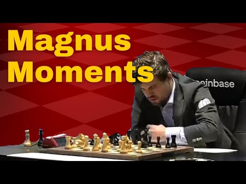 Magnificent Magnus! Best moments of Magnus Carlsen #chess # ...