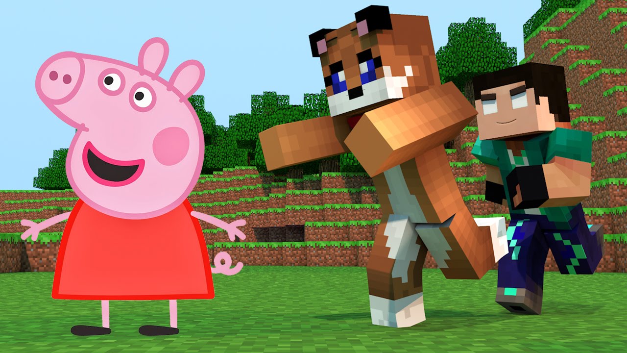 Minecraft - EM BUSCA DA PEPPA PIG [42] Meu Amável Mundo! - YouTube