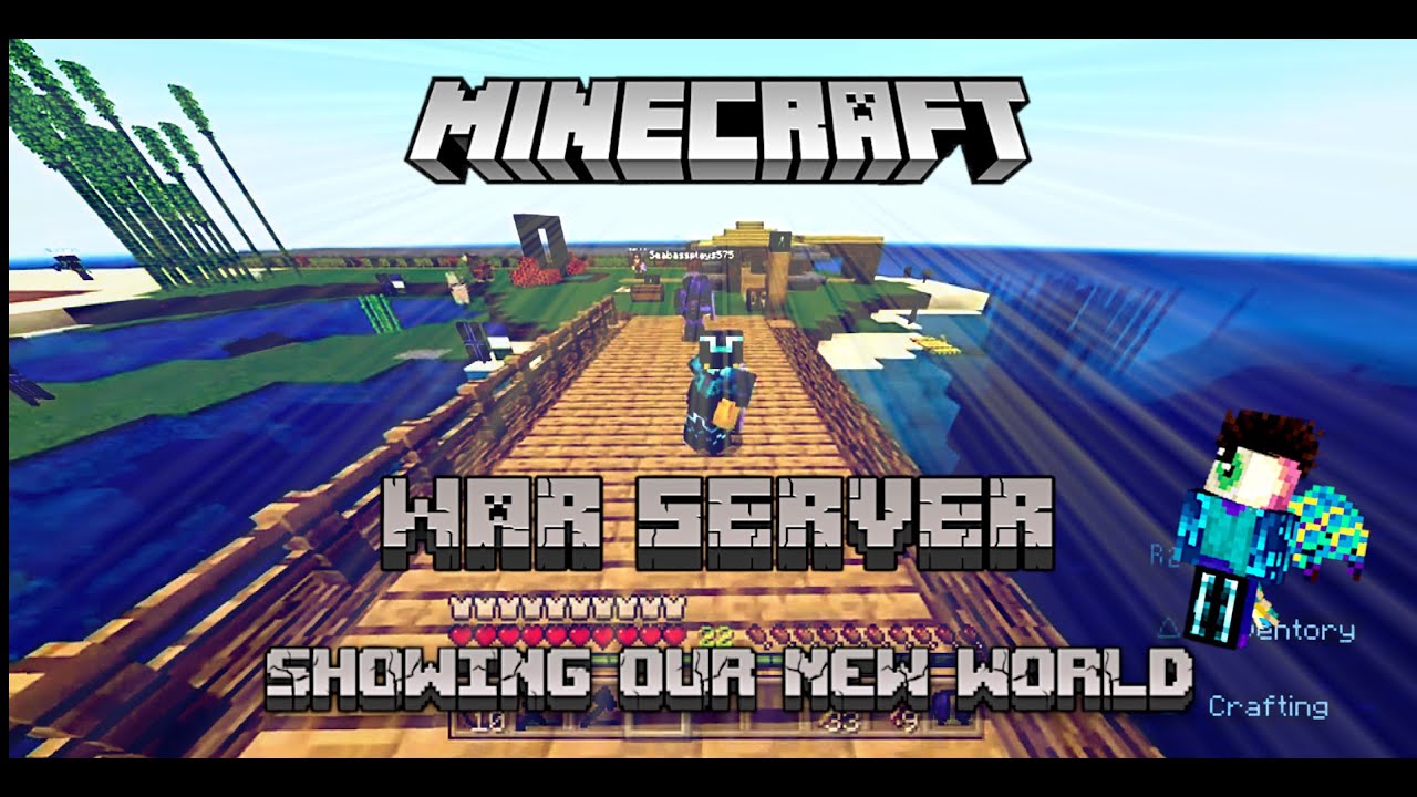 We changed our Minecraft server world!? - YouTube