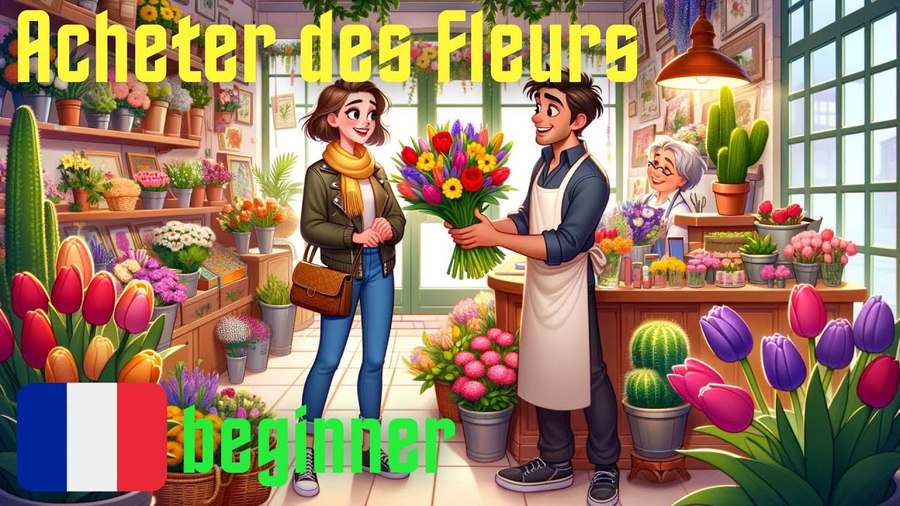 Learn to speak French with a simple dialogue (A1-A2) - YouTube