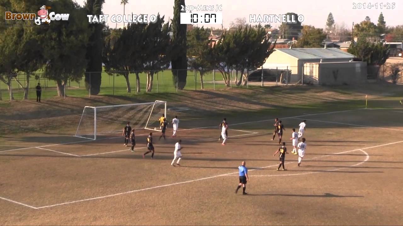 20141125 Mens JC Soccer Taft College vs Hartnell Highlights - YouTube