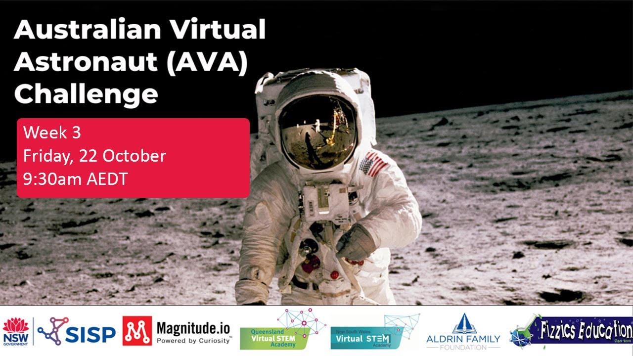 Australian Virtual Astronaut Challenge - Week 3 - YouTube