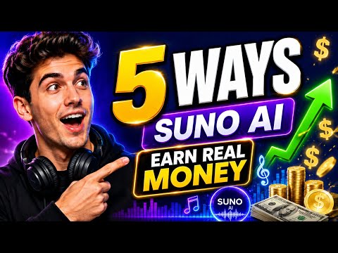     5 Ways to Earn REAL Money with SUNO AI
