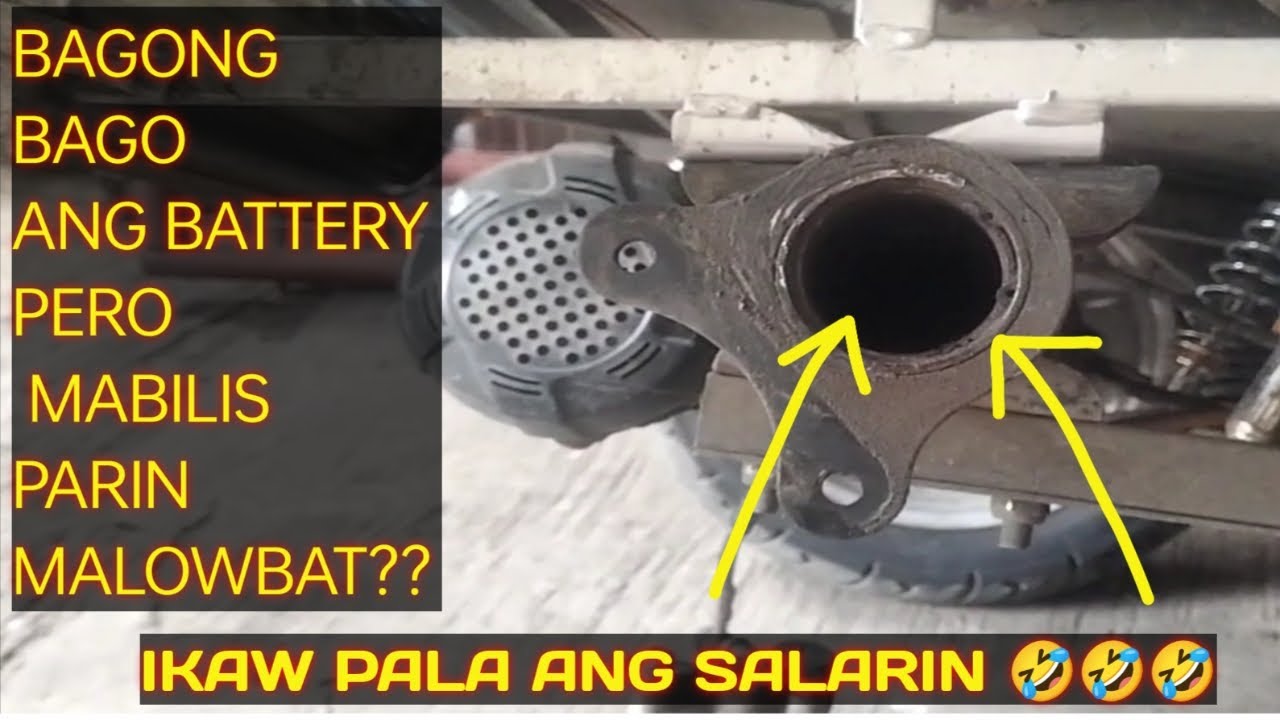 New battery pero laging lowbat - YouTube
