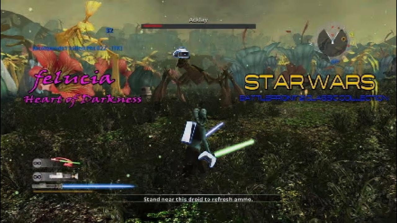 Star wars Battlefront 2 felucia Heart of Darkness - YouTube