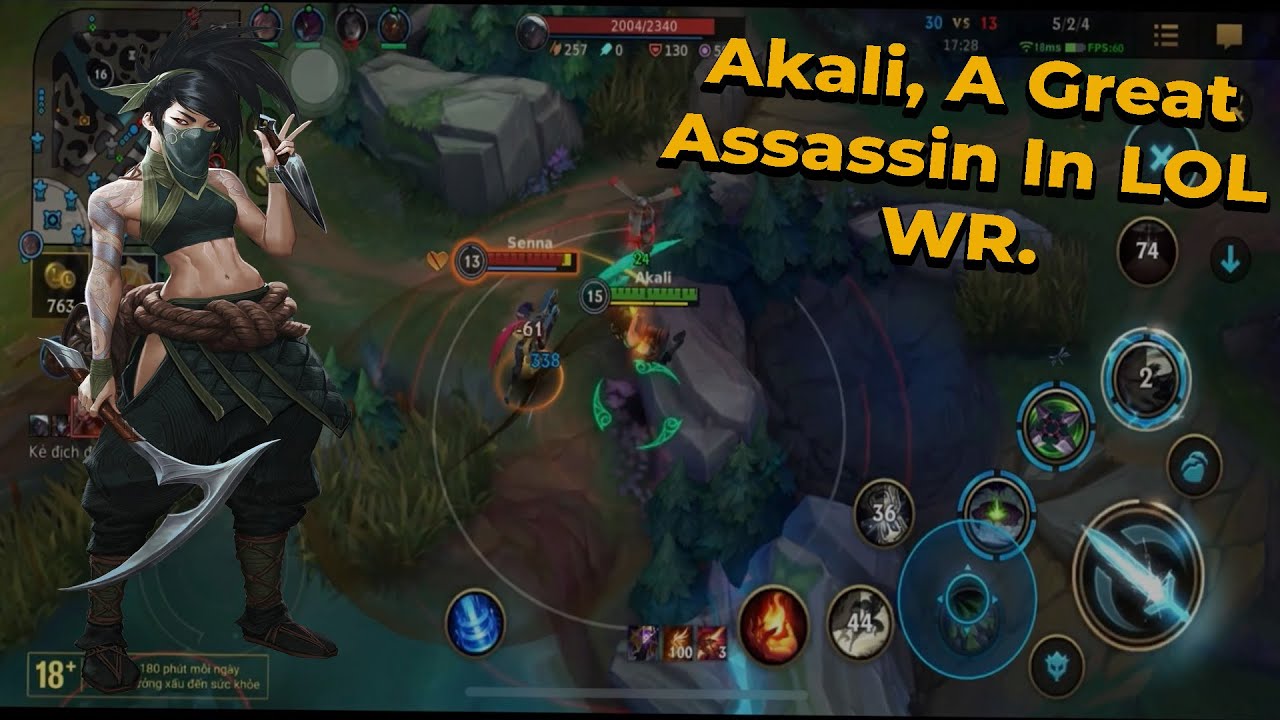 [LOL Wild Rift] I Climbed To GrandMaster With Akali! ( Server SEA ...