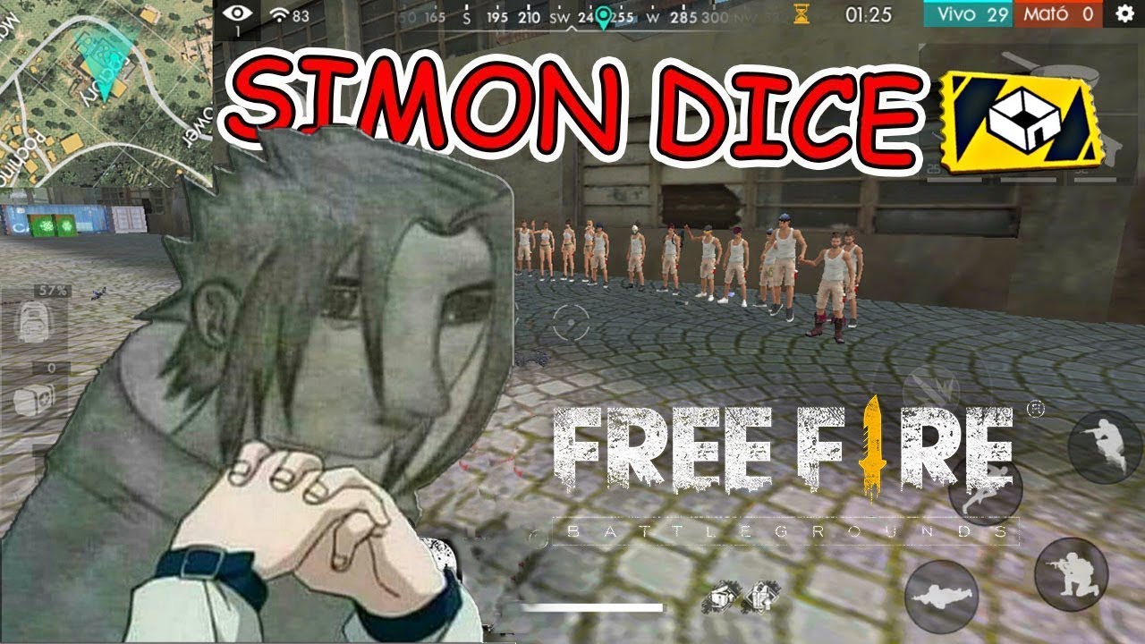 🔴 FREE FIRE , SIMON DICE!!🔴 - YouTube