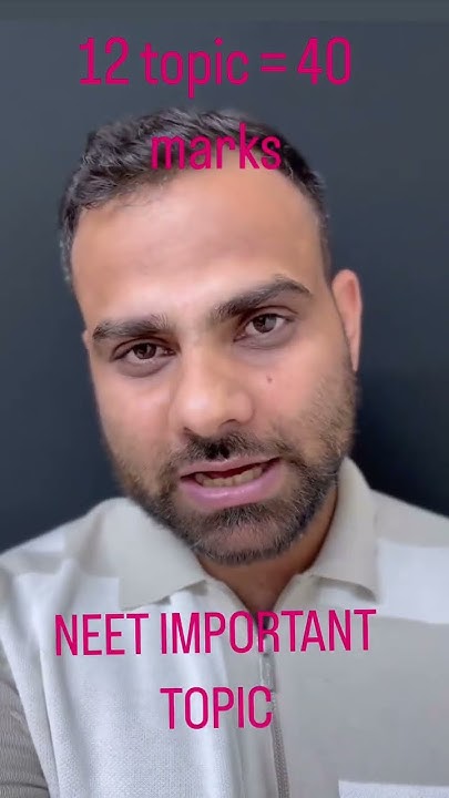 Neet physics most important topic by mr sir|| neet most important ...