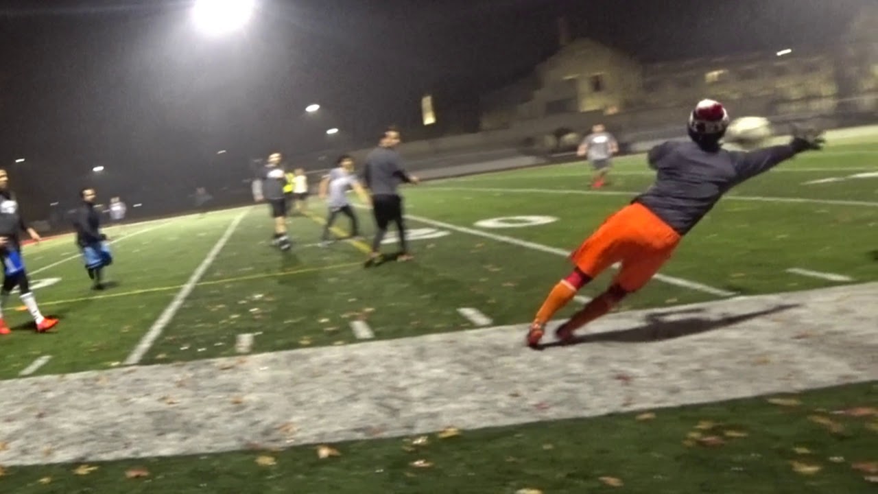 Soccer Dive Save Goalie - YouTube