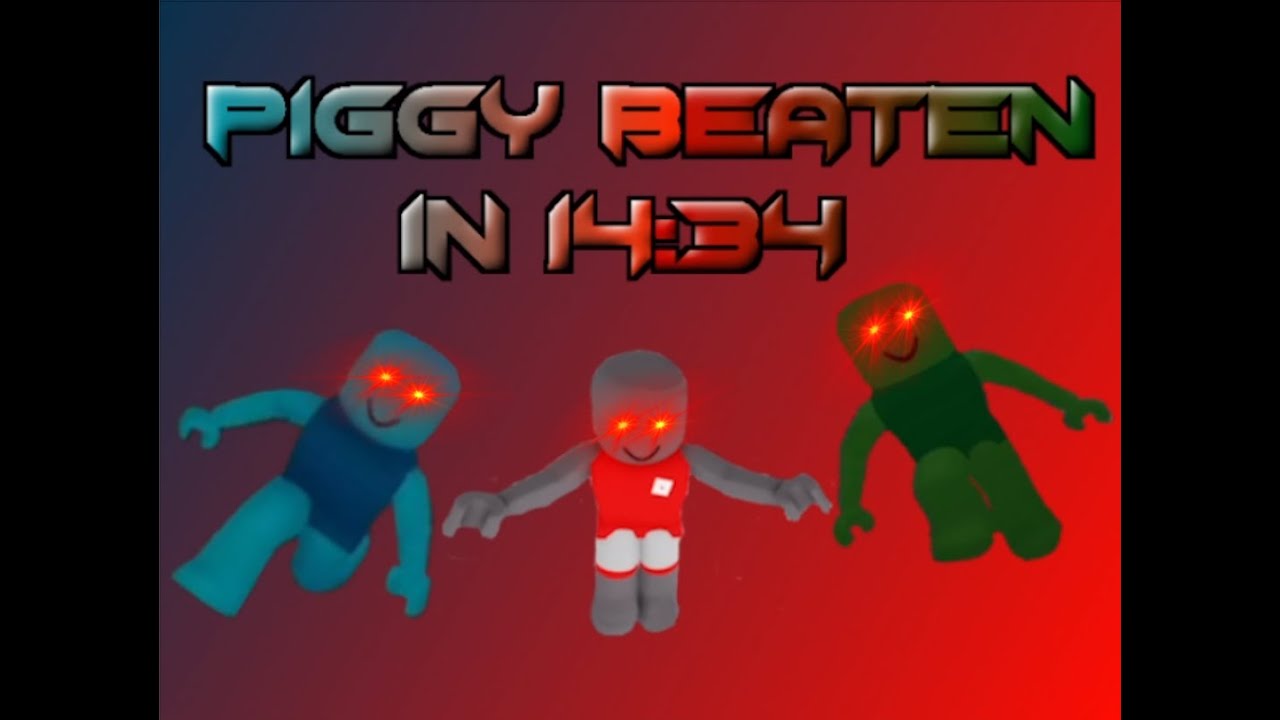 [WR] Piggy Trio In 14:34 - YouTube