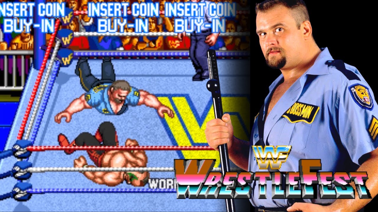The Big Boss Man ROYAL RUMBLE - BATTLE ROYAL ★ WWF Wrestlefest (1991 ...