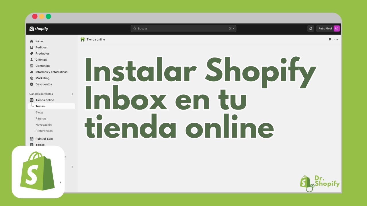 Cómo instalar Shopify Inbox en tu tienda de Shopify - YouTube