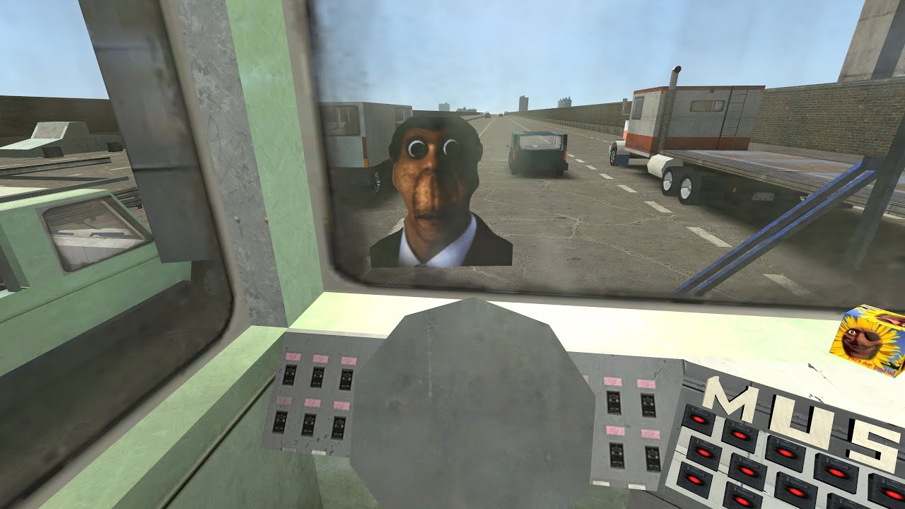 Obunga Nextbot Gmod On Road !! - YouTube