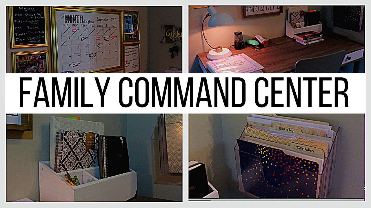 OUR FAMILY COMMAND CENTER HOW TO MAKE A COMMAND CENTER FOR YOUR FAMILY ...
