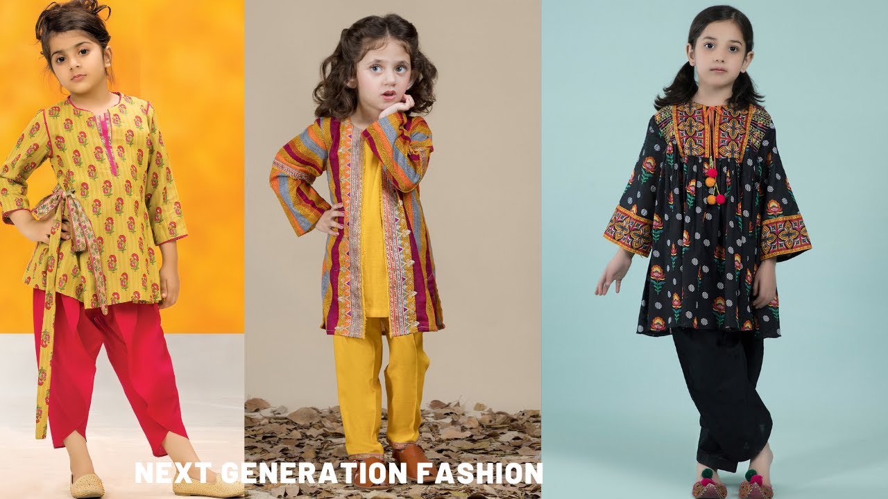 latest amazing kids wear designs collection 2021/Cute dresses for girls ...