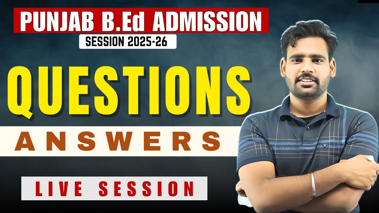 B.Ed Questions-Answers #bedadmissionpunjab #bedcourse # ...