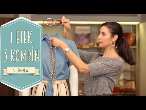 1 etek 3 kombin - Günlük Kıyafet Kombinleri | Ahu Yağtu