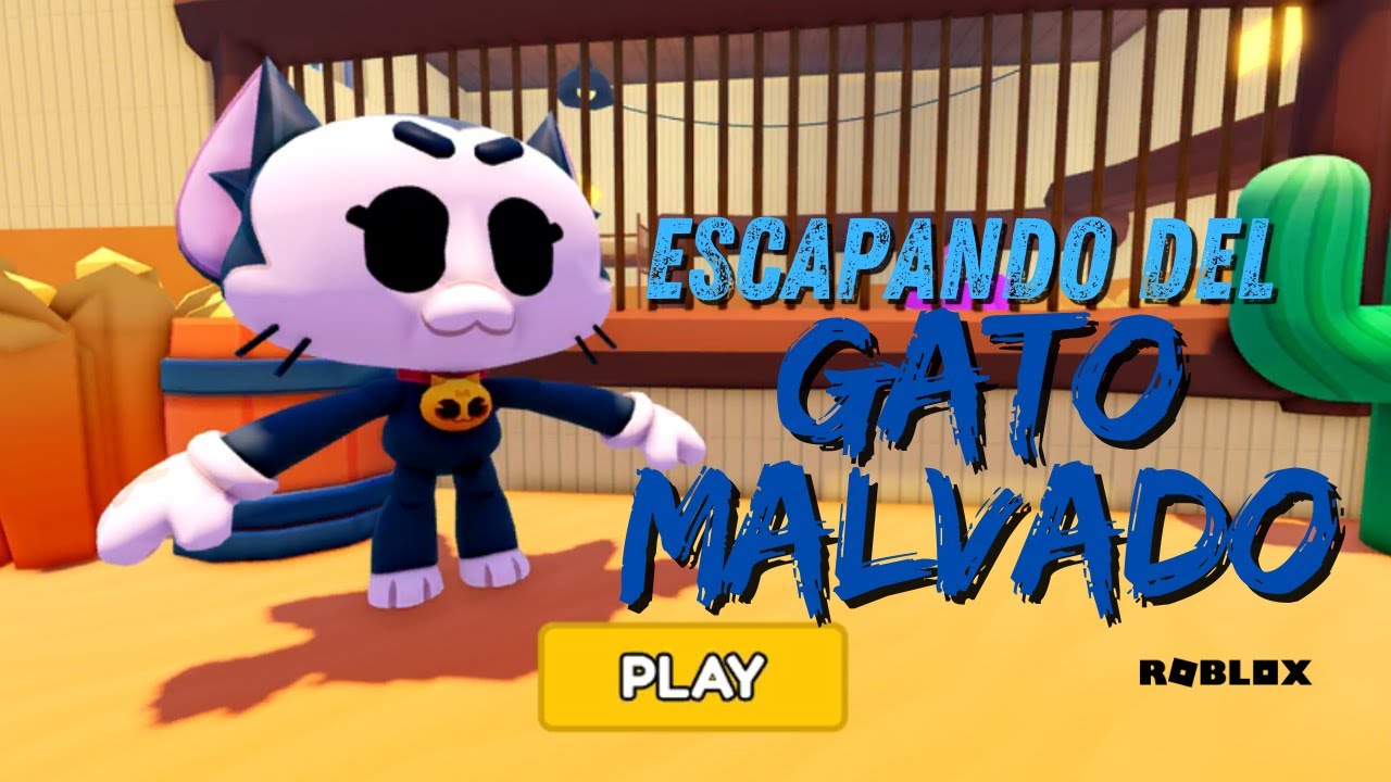 GATO MALVADO! JUGANDO EN ROBLOX 😨 - YouTube