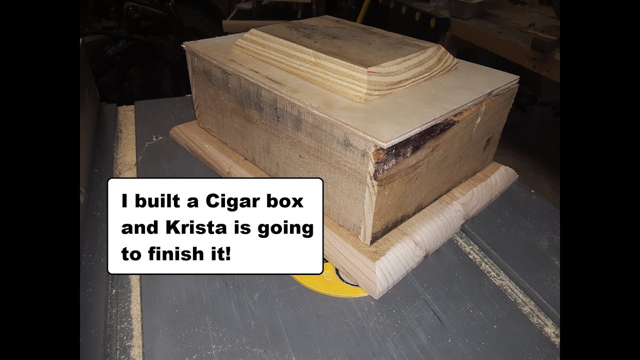 Cigar box Project part one - YouTube