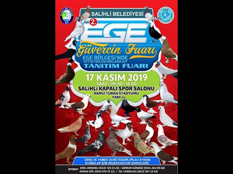 2. Ege Güvercin Fuarı 1. bölüm - 2019
