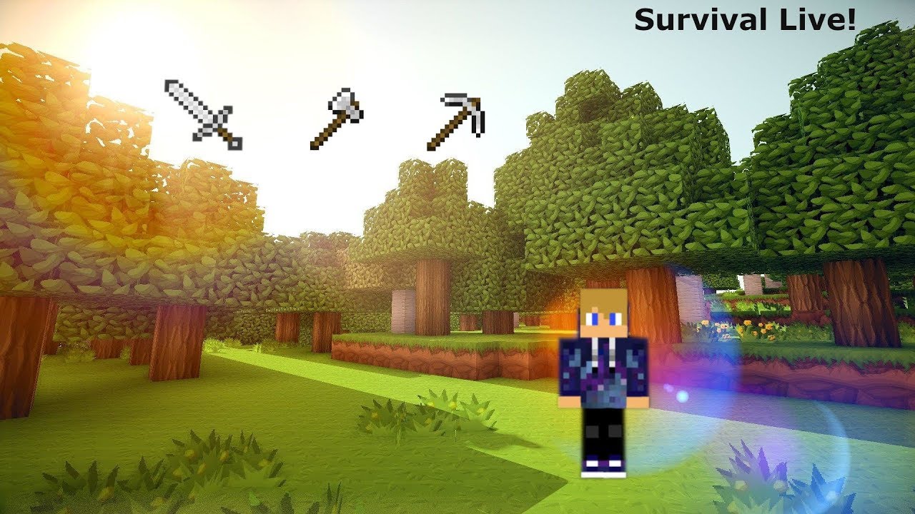 Minecraft Survival- Starting off new! - YouTube