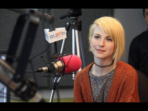 Hayley Williams of Paramore - Interview On Valentine In The Morning 104 ...