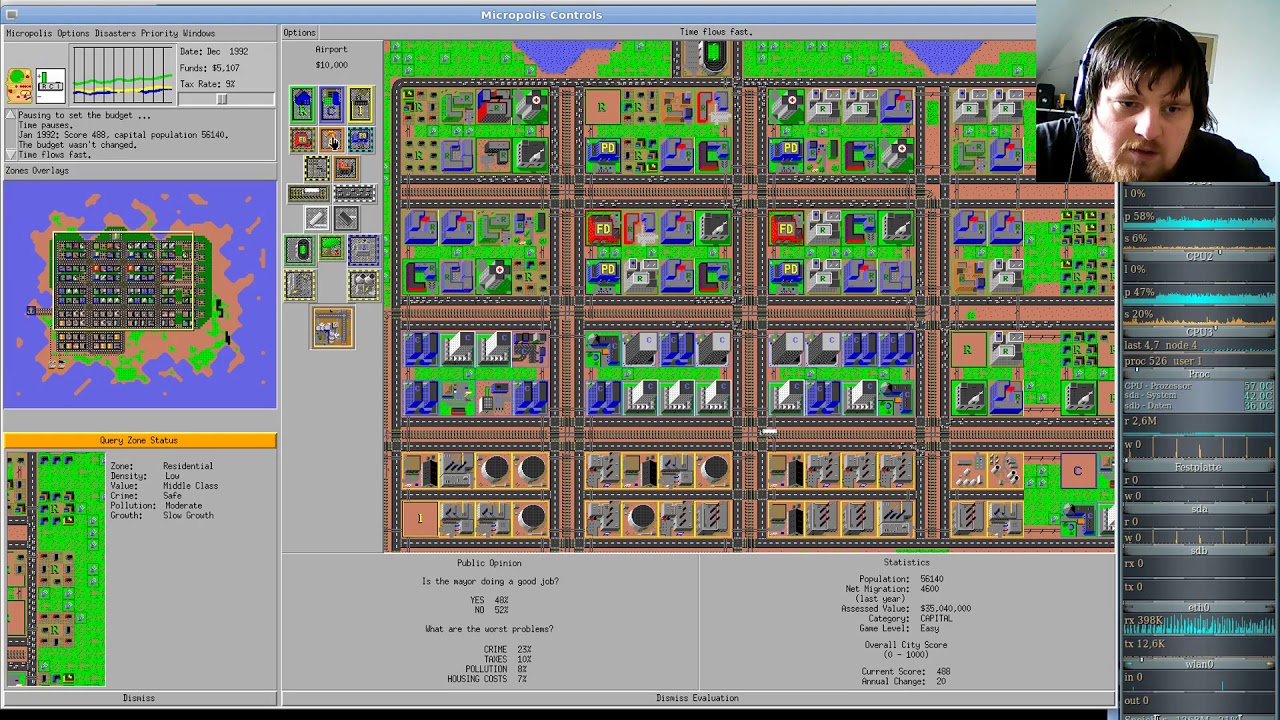 SIMCITY 1989 - micropolis - #10 - YouTube