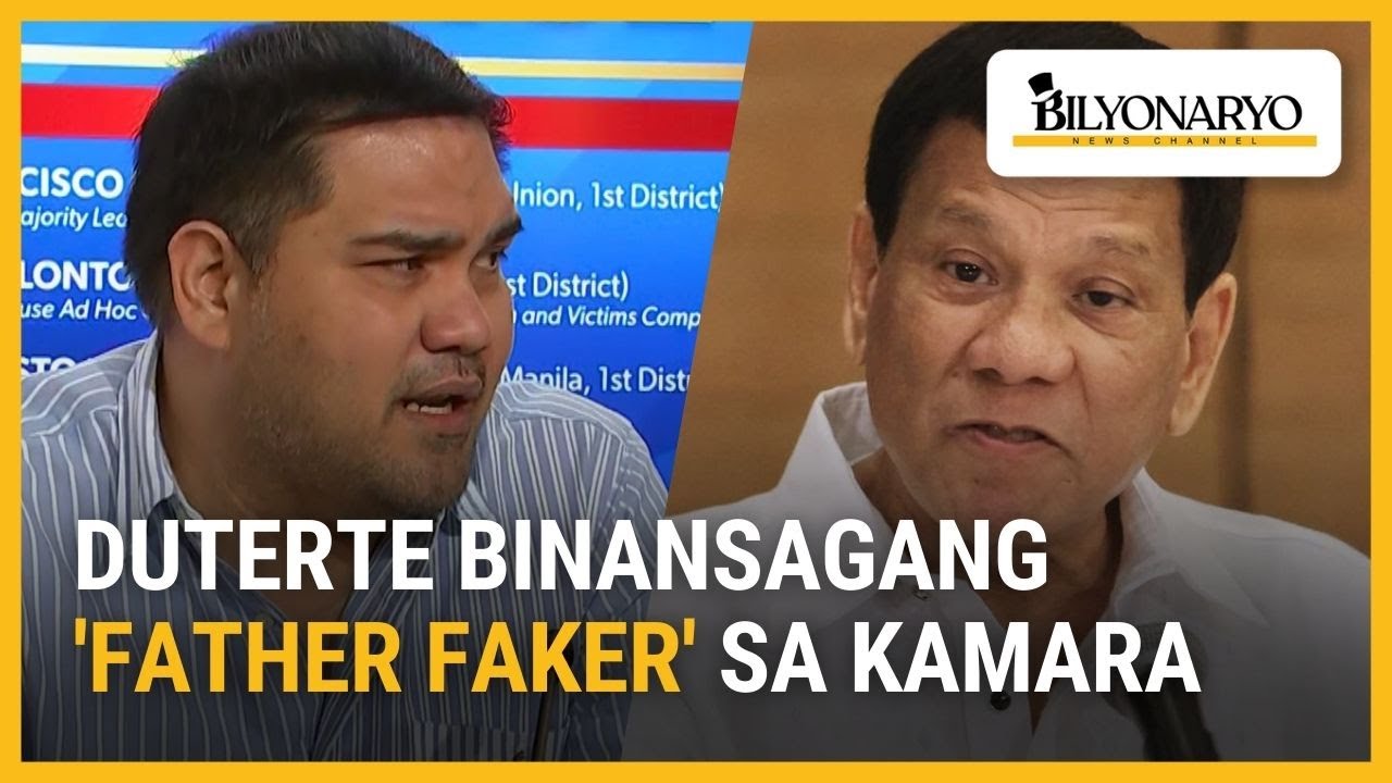 Duterte binansagang 'father-faker' sa Kamara | Agenda - YouTube