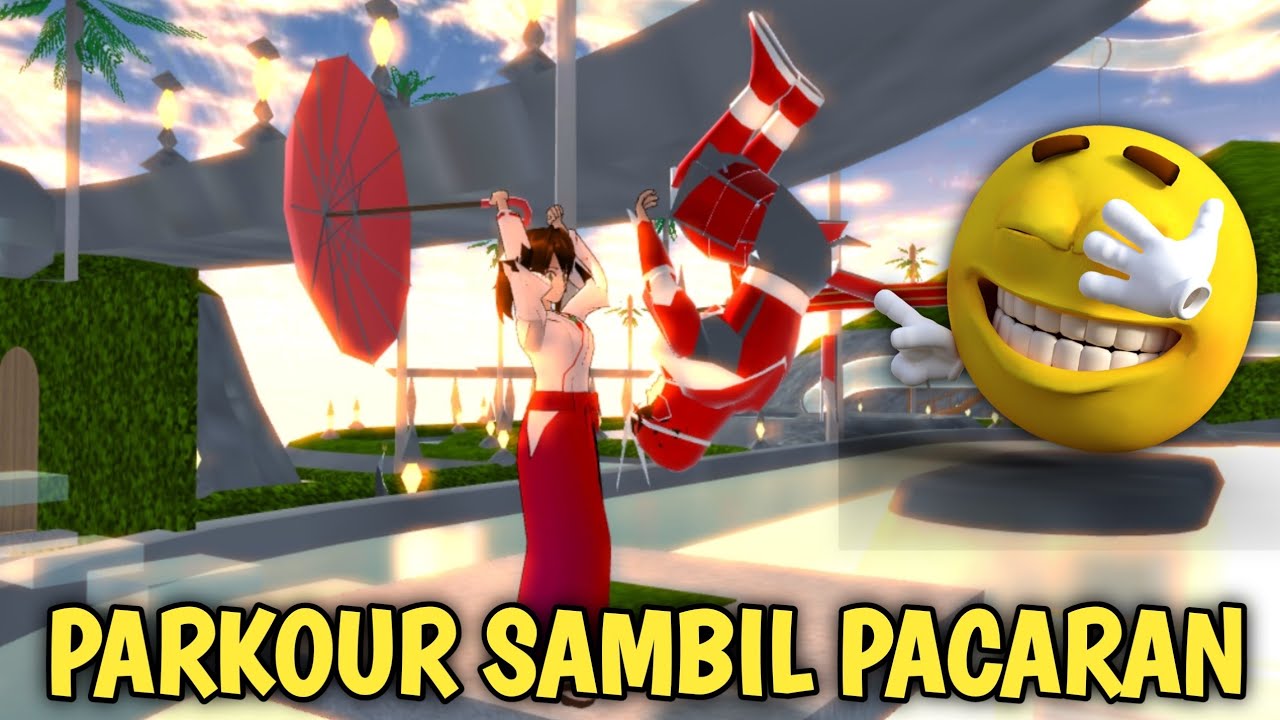 Parah‼️ Disuruh Main Parkour Malah Pacaran | Sakura school simulator ...