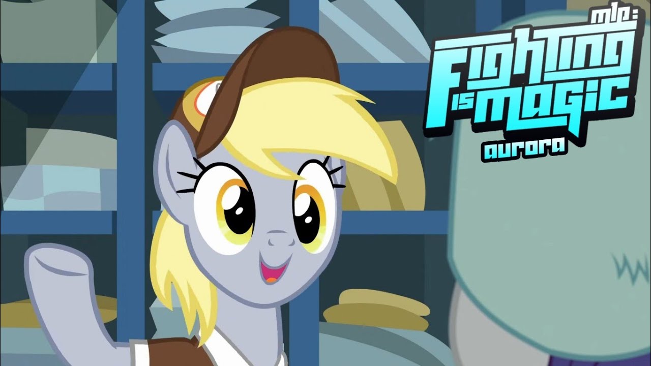 MLP Fighting Is Magic Aurora Derpy Arcade Mode Gameplay - YouTube