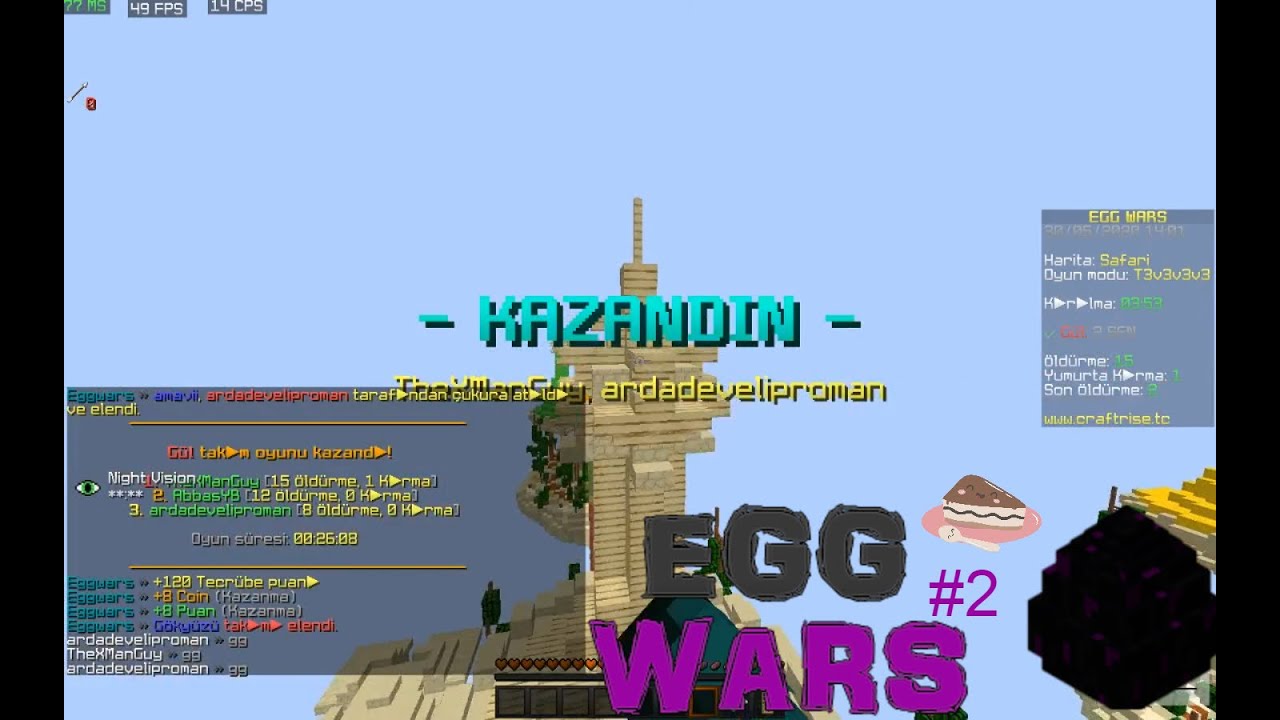 egg wars #2 - win to win - YouTube