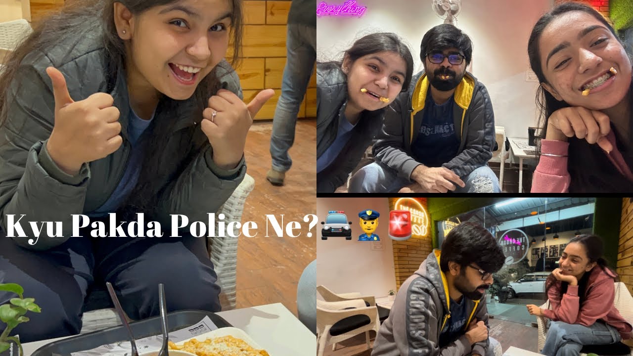 Kyu Pakda Police ne?🚨🚔😨👮‍♂️ #kanfam - YouTube