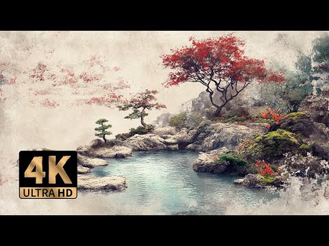 Scenic Landscapes: Explore East Asian Art 4K Paintings - YouTube