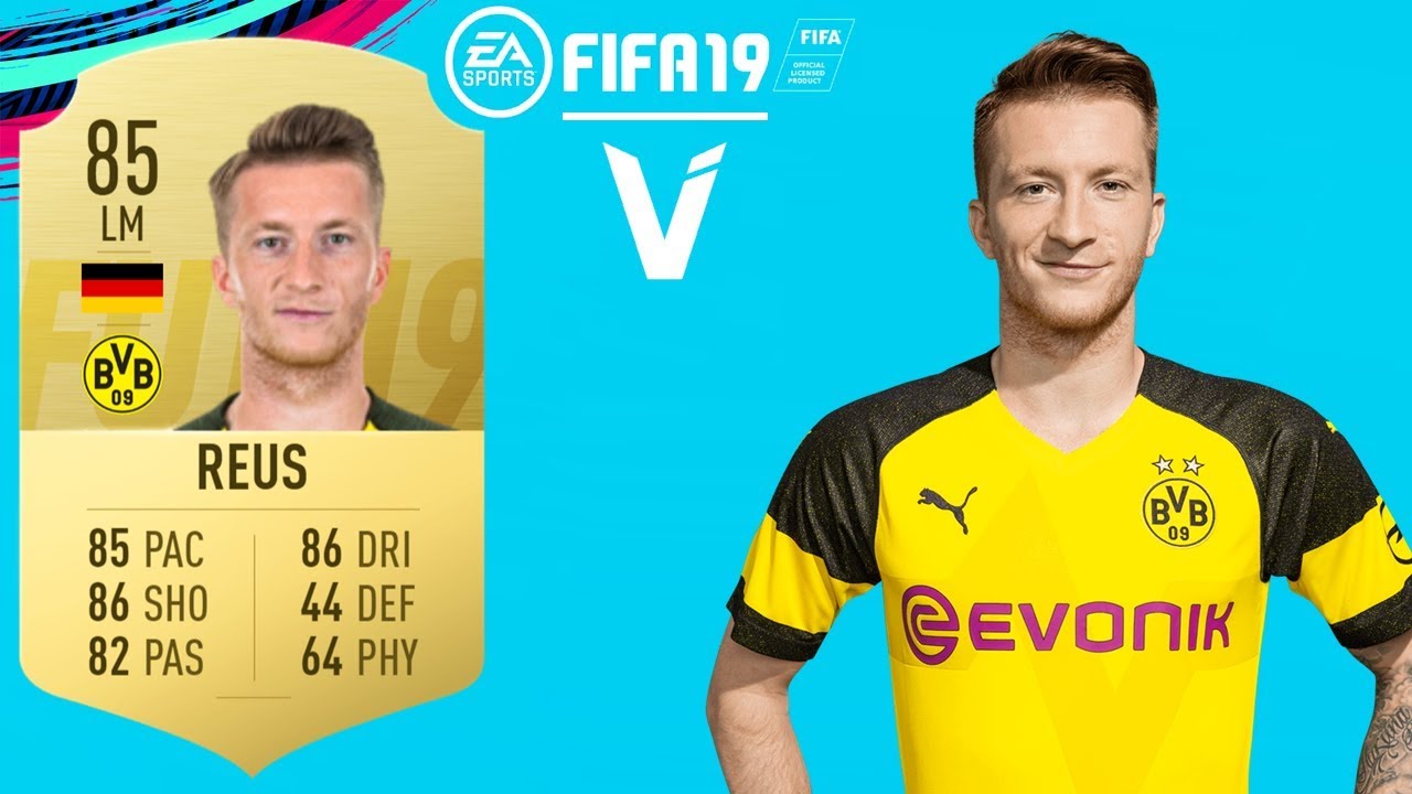 FIFA 19 | Reus | VIRTUAL PRO LOOKALIKE TUTORIAL - YouTube