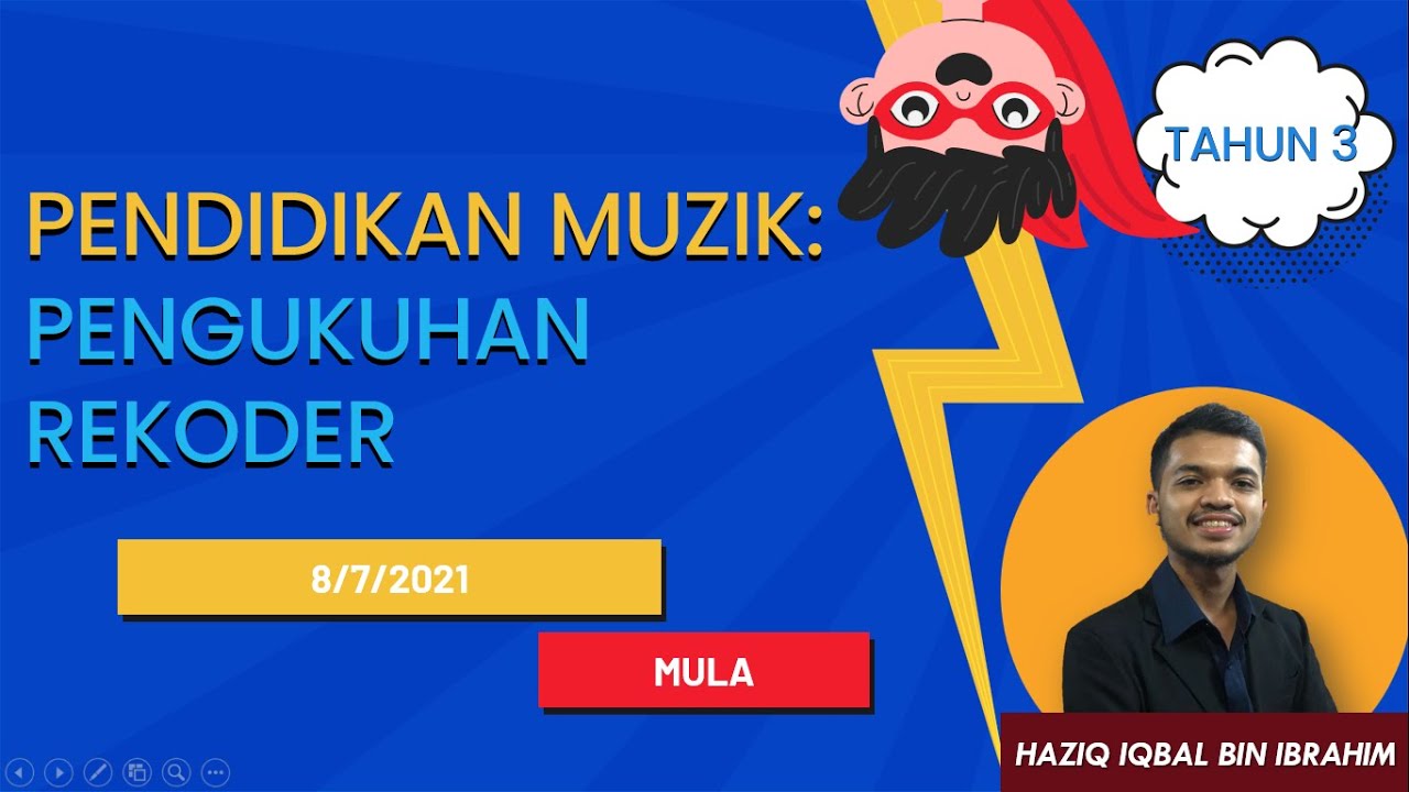 Pendidikan Muzik Tahun 3 Pengukuhan Rekoder (Lagu Mary Had A Little ...