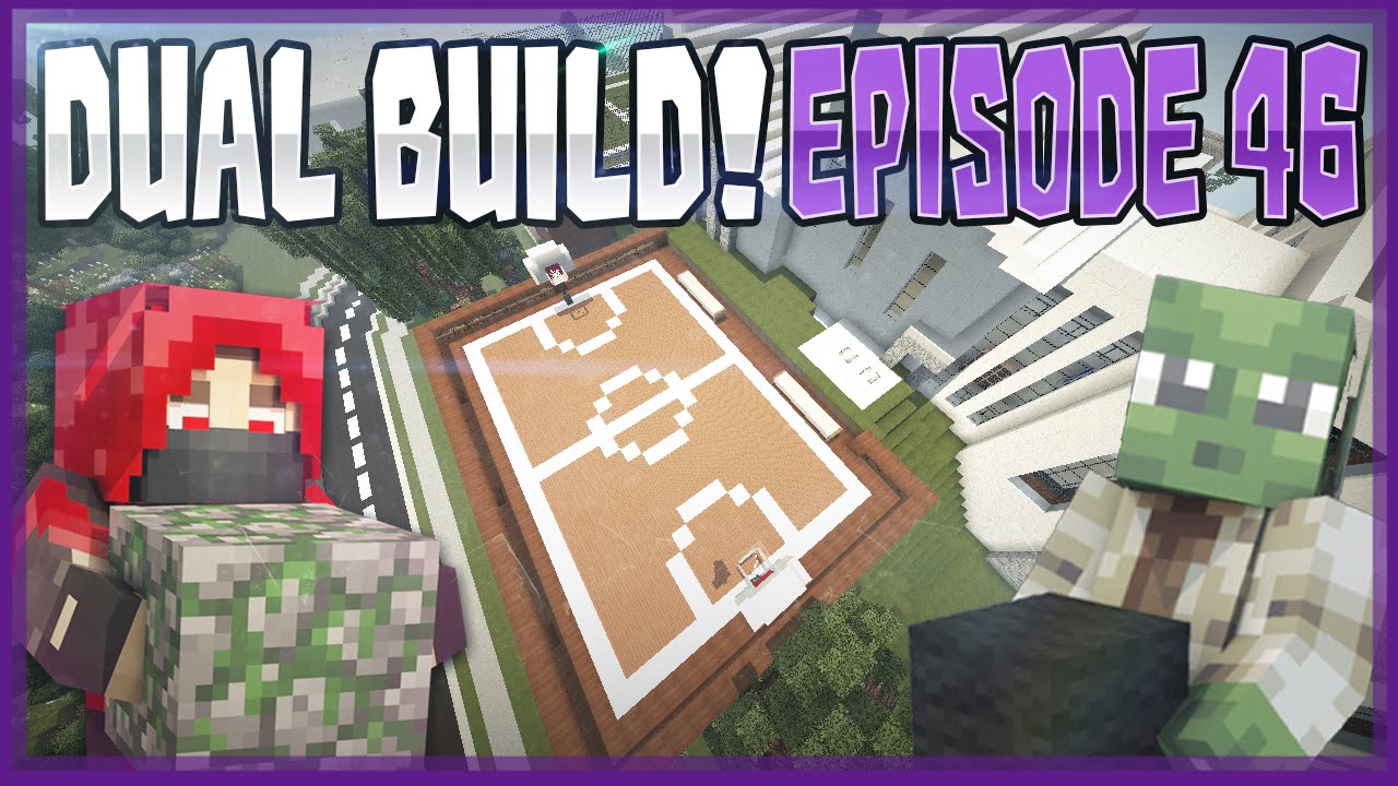 Minecraft Dual Build - Modern House E46 - YouTube