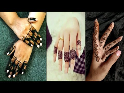 Finger mehndi designs 2025 /Beautiful ideas design /latest dress design ...