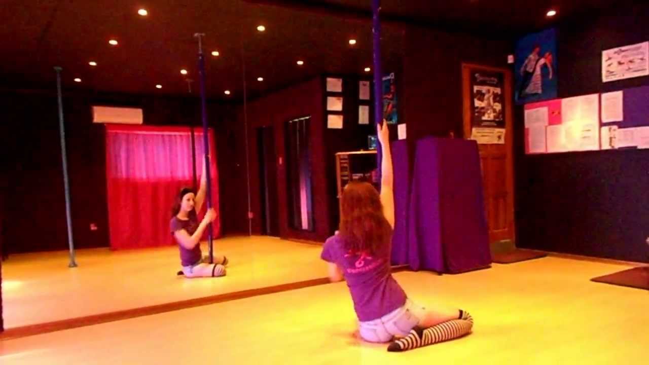 Pole Dance, Beginner Level 2: Kiss - YouTube
