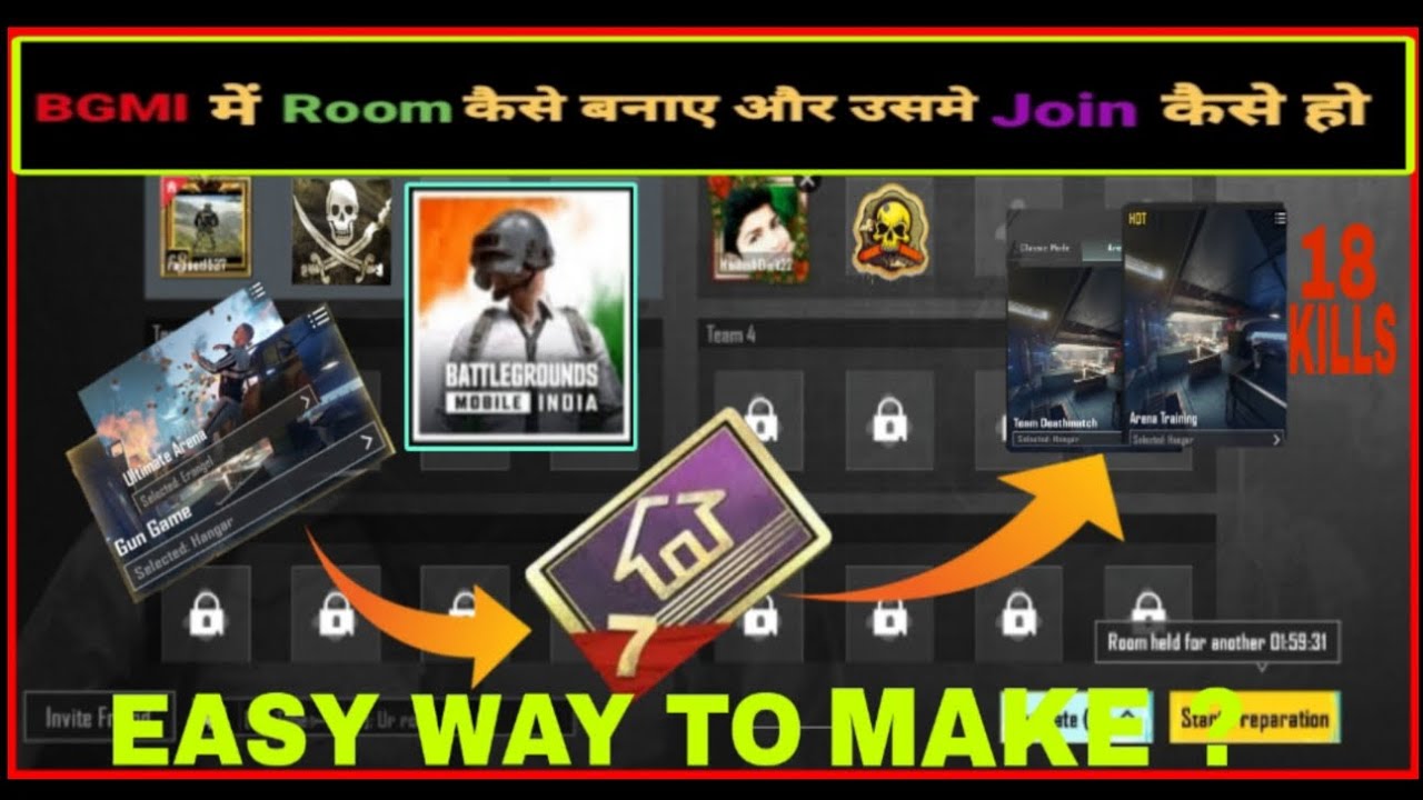 EASY!!!🤔 WAY TO MAKE A CUSTOM ROOM? । HOW TO CREATE ROOM? । PUBG MOBILE ...