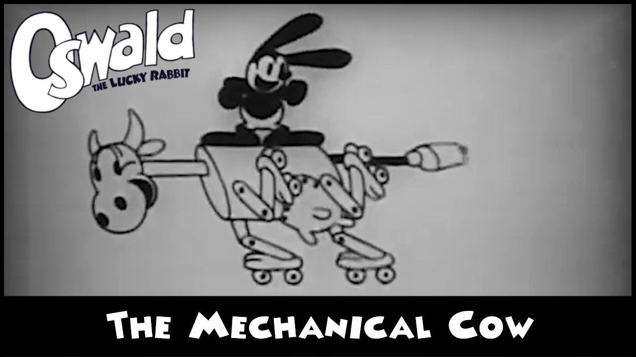 The Mechanical Cow (1927) - Oswald the Lucky Rabbit - YouTube