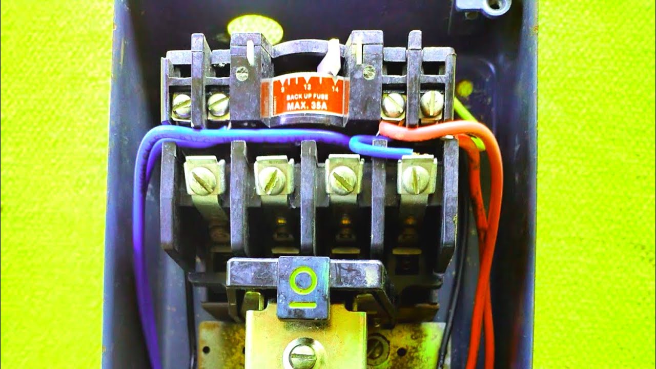 How to check working condition of DOL starter | Testing performance of ...