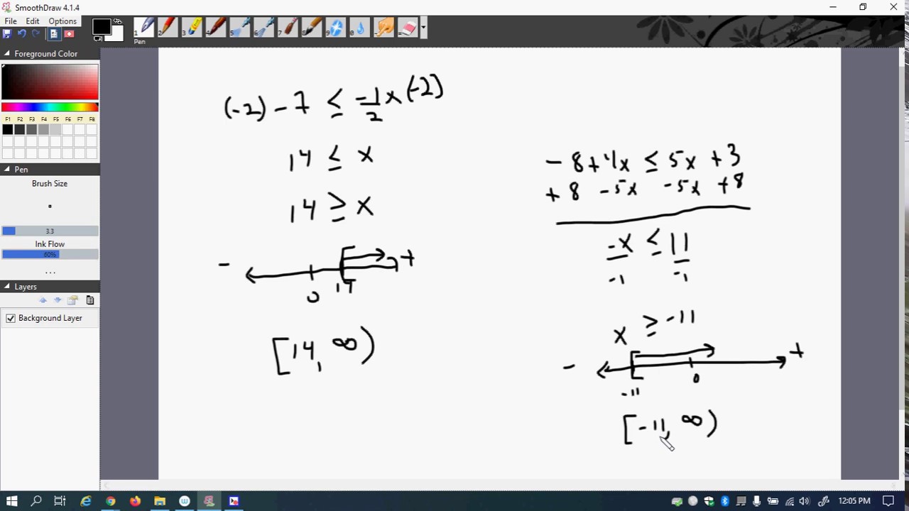 2 6 Applying the addition and multiplication property of Inequalities ...
