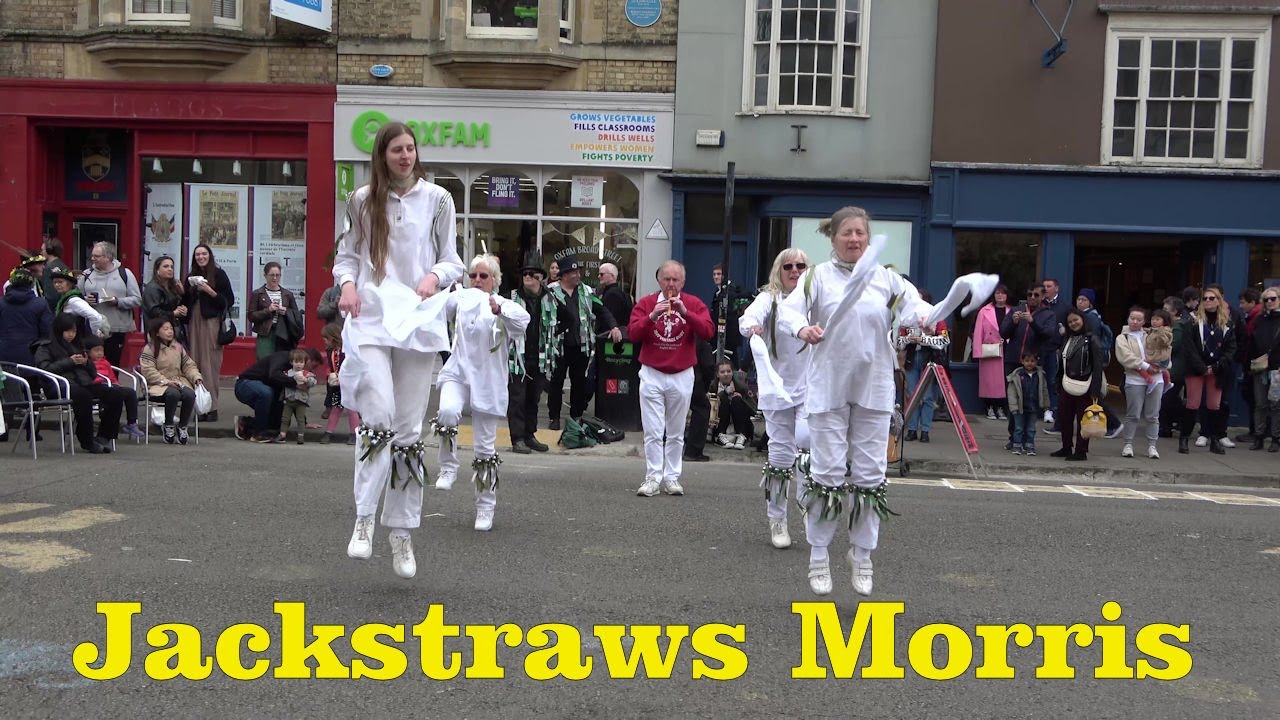Jackstraws Morris dance "Cheese Rolling" Oxford Folk Festival 19th-21st April 2024 - YouTube