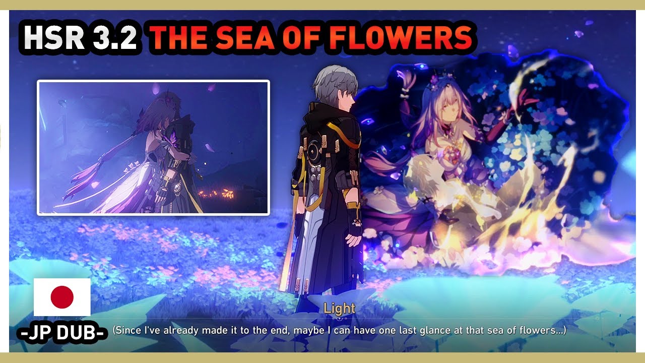 HSR 3.2 Returning from The Sea of Flowers & Castorice's Moment | JP Dub ...