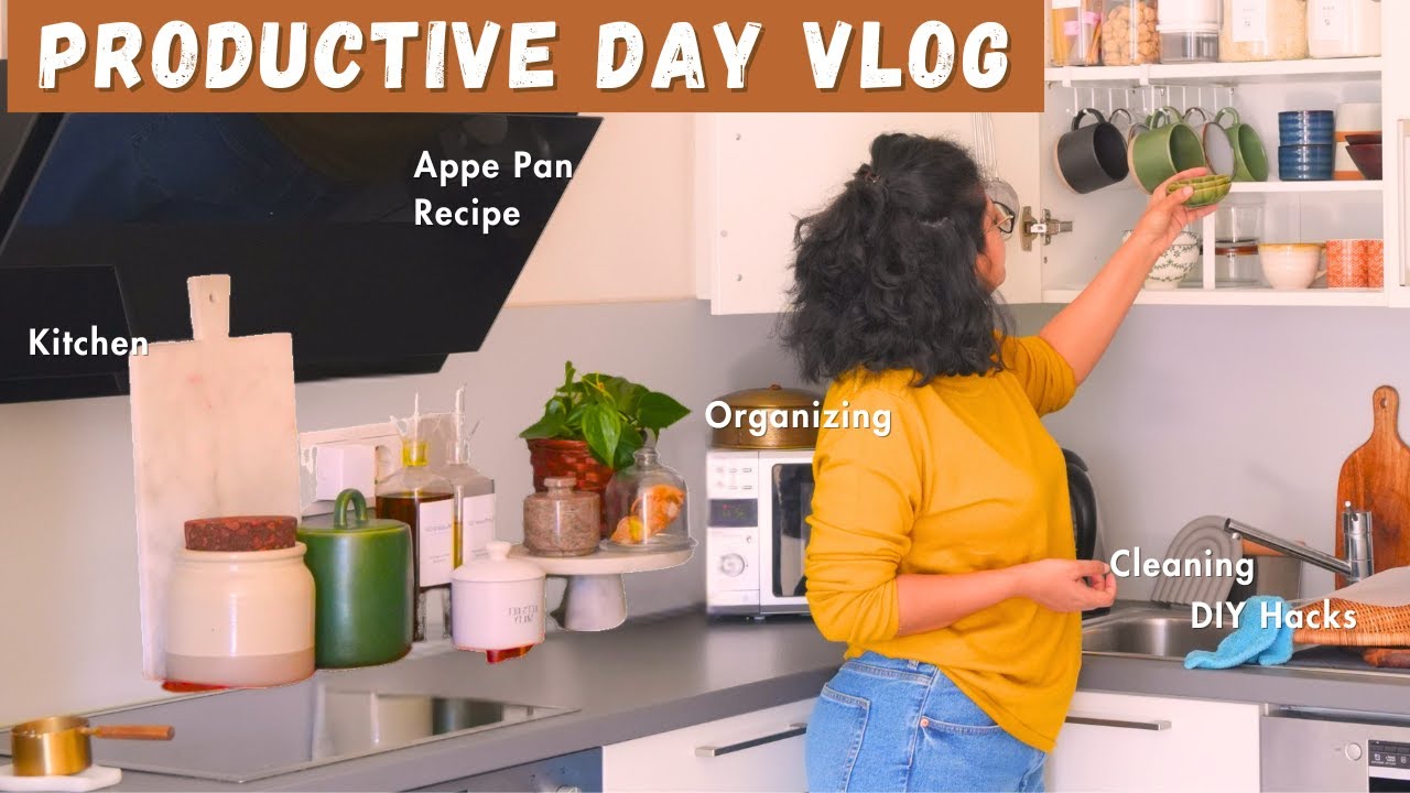 Cleaning, Cooking, Catching Up 🧺 | How to Stay Productive at Home ...