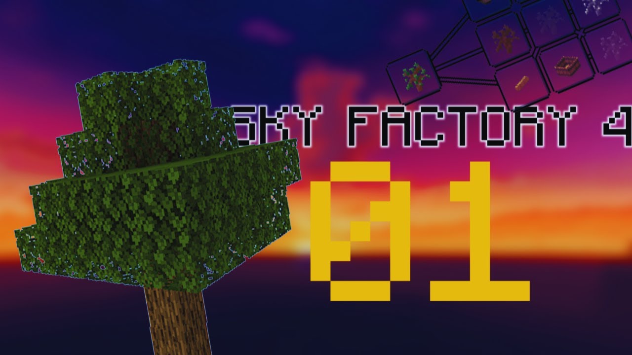 On a Deserted Island | Sky Factory 4 Part 1 | #skyfactory4 - YouTube