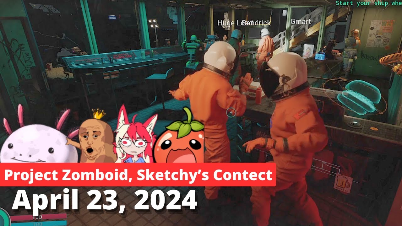 Scuffed Multiplayer Monday part 1 [Project Zomboid, Sketchy's Contract ...