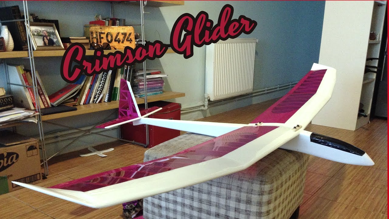 Bungee Launch - Crimson Rc Glider - YouTube